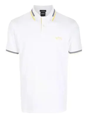 BOSS Paddy Polo Shirt - White