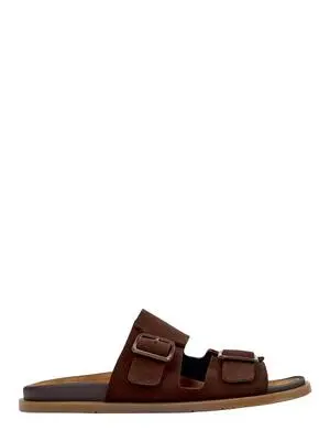 Camper Buckle-strap Sandals - Brown