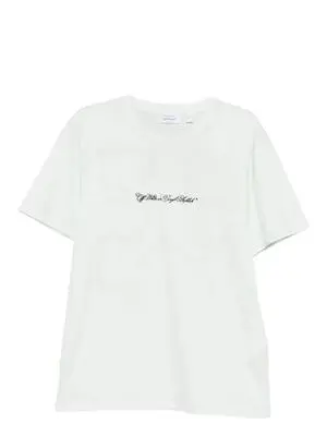 Off-White Script Arrow T-shirt - Green