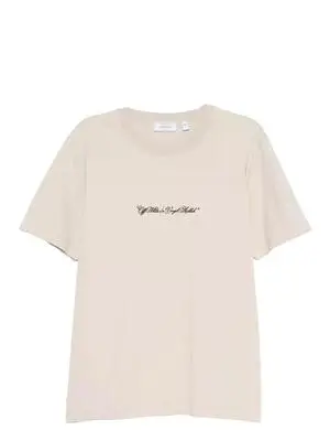 Off-White Script Arrow T-shirt - Neutrals