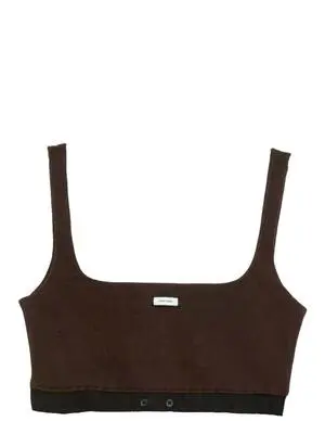 ENTIRE STUDIOS Lounge Top - Brown