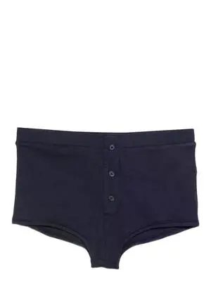 ENTIRE STUDIOS Button Shorts - Blue