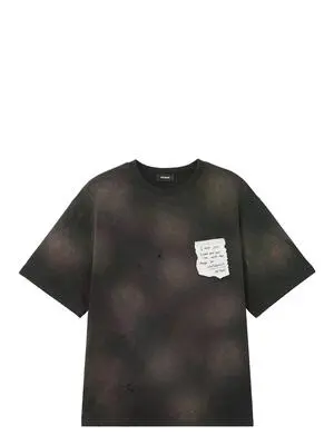 We11Done Printed T-shirt - Black