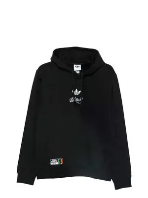 Adidas Hooded Graphic Hoodie - Black