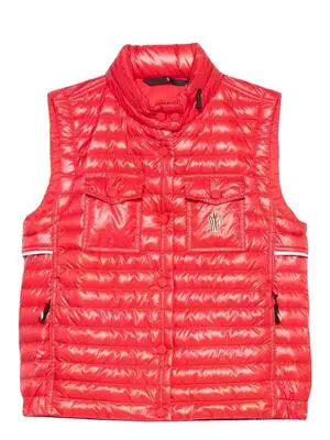 Moncler Gumiane Sleeveless Gilet - Red
