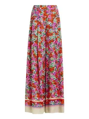 Essentiel Antwerp Floral Print Trousers - Red