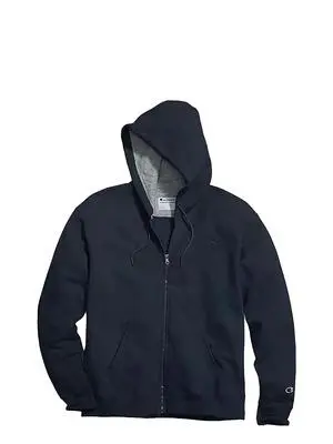 Champion Zipped Hoodie - Blue