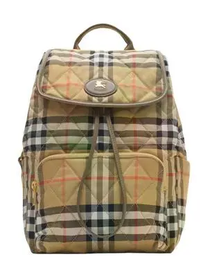 Burberry Horseshoe Backpack - Neutrals