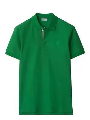 Burberry Cotton Polo Shirt - Green