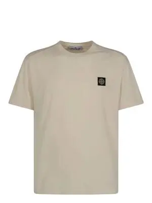 STONE ISLAND Logo-patch T-shirt