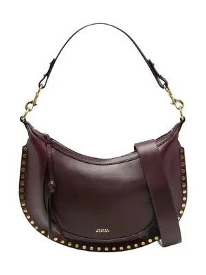 Isabel Marant Naoko Studded Shoulder Bag - Purple