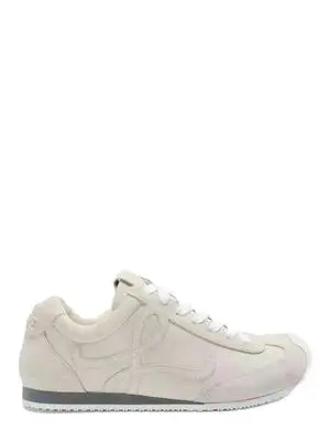 Loewe Leather Sneakers - Neutrals