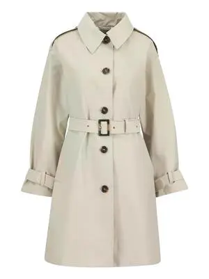 Barbour Belted Coat - Neutrals