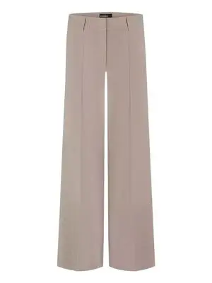 CAMBIO Amelie Wide-leg Trousers - Neutrals