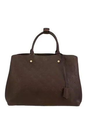 LOUIS VUITTON 2015 Montaigne Handbag - Brown
