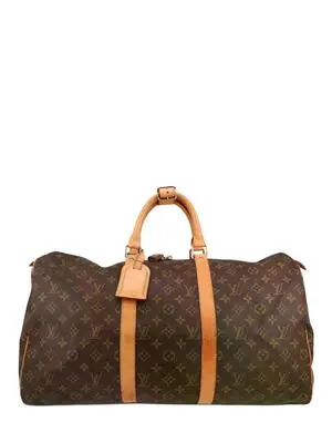 LOUIS VUITTON Keepall 50 Handbag - Brown