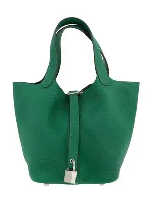 Hermès 2020 Picotin 18 Handbag - Green