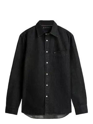 Tommy Hilfiger Long-sleeved Shirt - Black