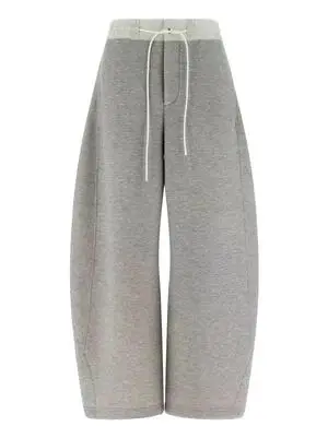 Sacai Wide-leg Track Pants - Grey