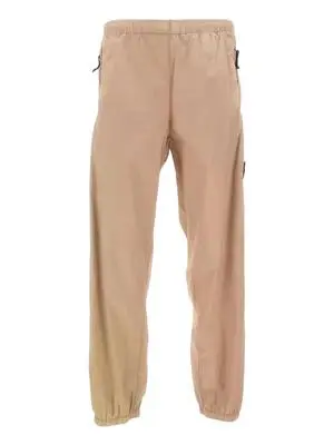 Stone Island Logo Detail Trousers - Neutrals