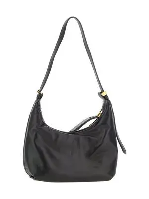 GIANNI CHIARINI Ella Leather Shoulder Bag - Black