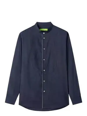 Shanghai Tang Silk Shirt - Blue