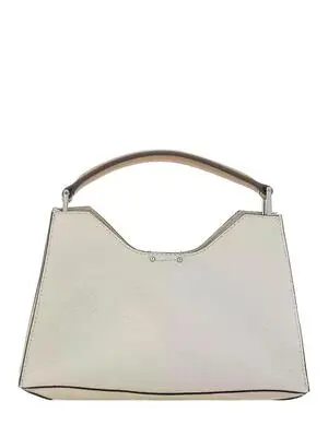 GIANNI CHIARINI Aurora Leather Tote Bag - Neutrals