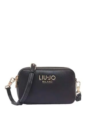 Liu Jo Cross Body Bag With Logo - Black