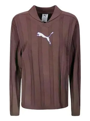 PUMA T7 Long-Sleeve Polo Shirt