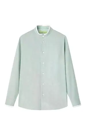 Shanghai Tang Long-sleeve Shirt - Green