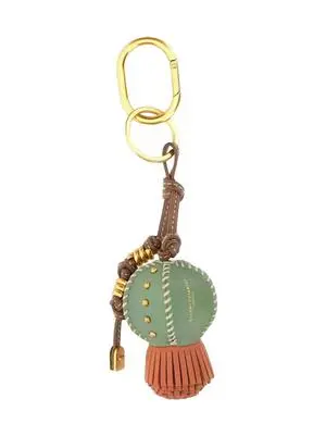 GIANNI CHIARINI Cactus Tassel Charm - Brown