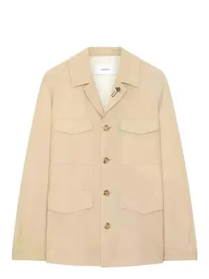 LARDINI Field Jacket - Neutrals