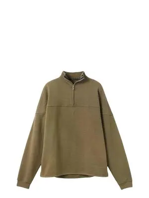 Jacquemus Zip Mock-neck Sweatshirt - Green