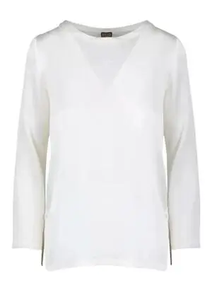 Malìparmi Long-sleeve Blouse - White