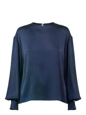 Martin Martin Balloon-sleeve Top - Blue