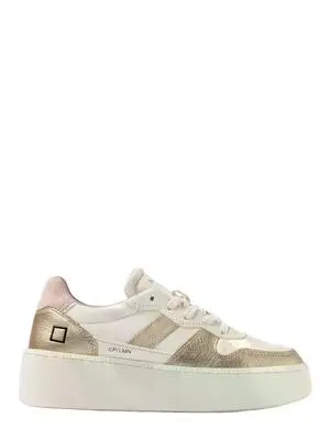 D.a.t.e. Court Sneakers - Neutrals