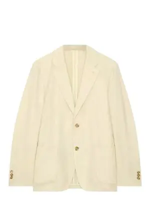 LARDINI Single-breasted Blazer - Neutrals