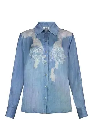 Liu Jo Digital-print Shirt - Blue