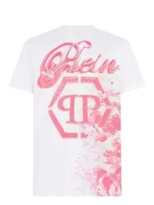 Philipp Plein Round-neck Graphic T-shirt - White