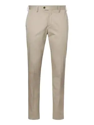 LARDINI Cotton Chinos Beige