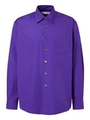 Our Legacy Above Cotton Poplin Shirt - Purple