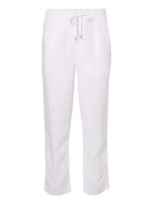 Polo Ralph Lauren Linen Straight Pants - White