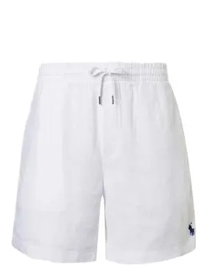 Polo Ralph Lauren Linen Shorts - White