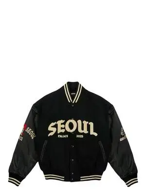 PALACE Seoul 2 Seoul Bomber Jacket - Black