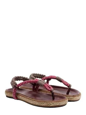 Isabel Marant Étoile Gypso Thong Sandals - Multicoloured
