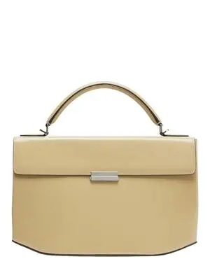 TOTEME Box Small Leather Top-handle Bag - Beige