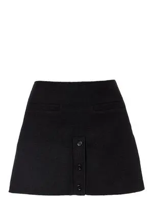COURREGES Tweed Miniskirt - Black