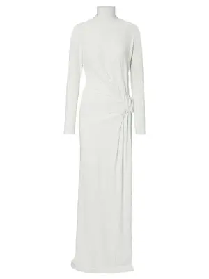 COURREGES Jersey Maxi Dress - Blue