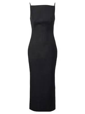 Givenchy Wool Midi Dress - Grey