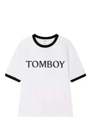 STUDIO TOMBOY Logo-print T-shirt - White